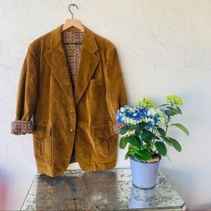 Vintage | Jackets & Coats | Vtg 7s Vsco Tan Brown Corduroy Oversized ...